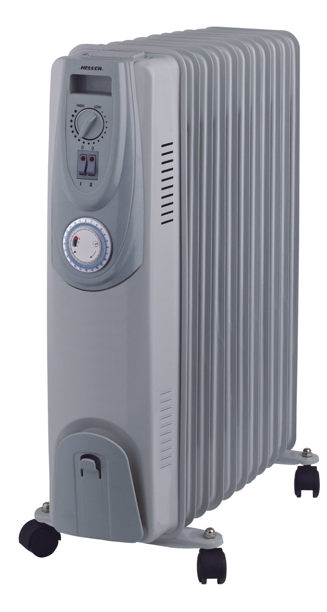 11 Fin 2400W Oil Heater with Timer – Barcaldine Leading Appliances