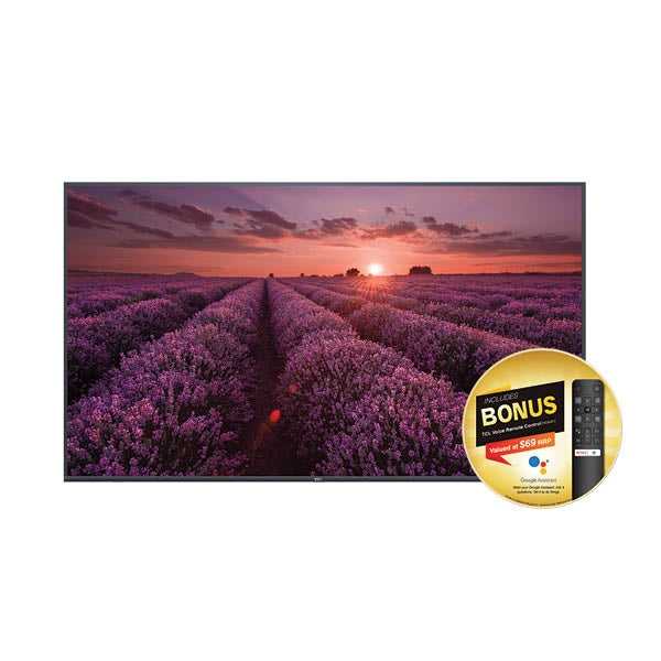 TCL 75P8MR 75" QUHD Android TV – Barcaldine Leading Appliances